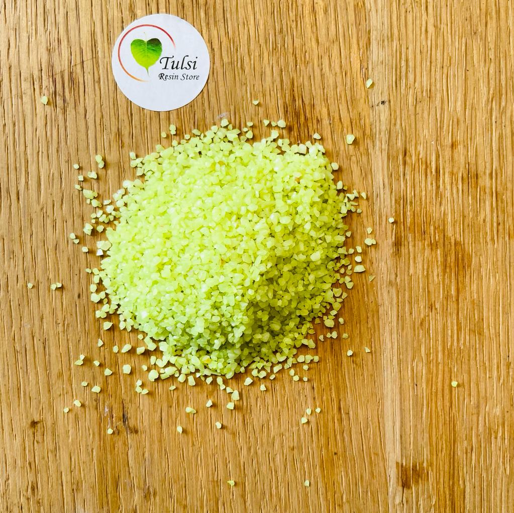 Light Green Sand Granules – Resin Bulk Buy